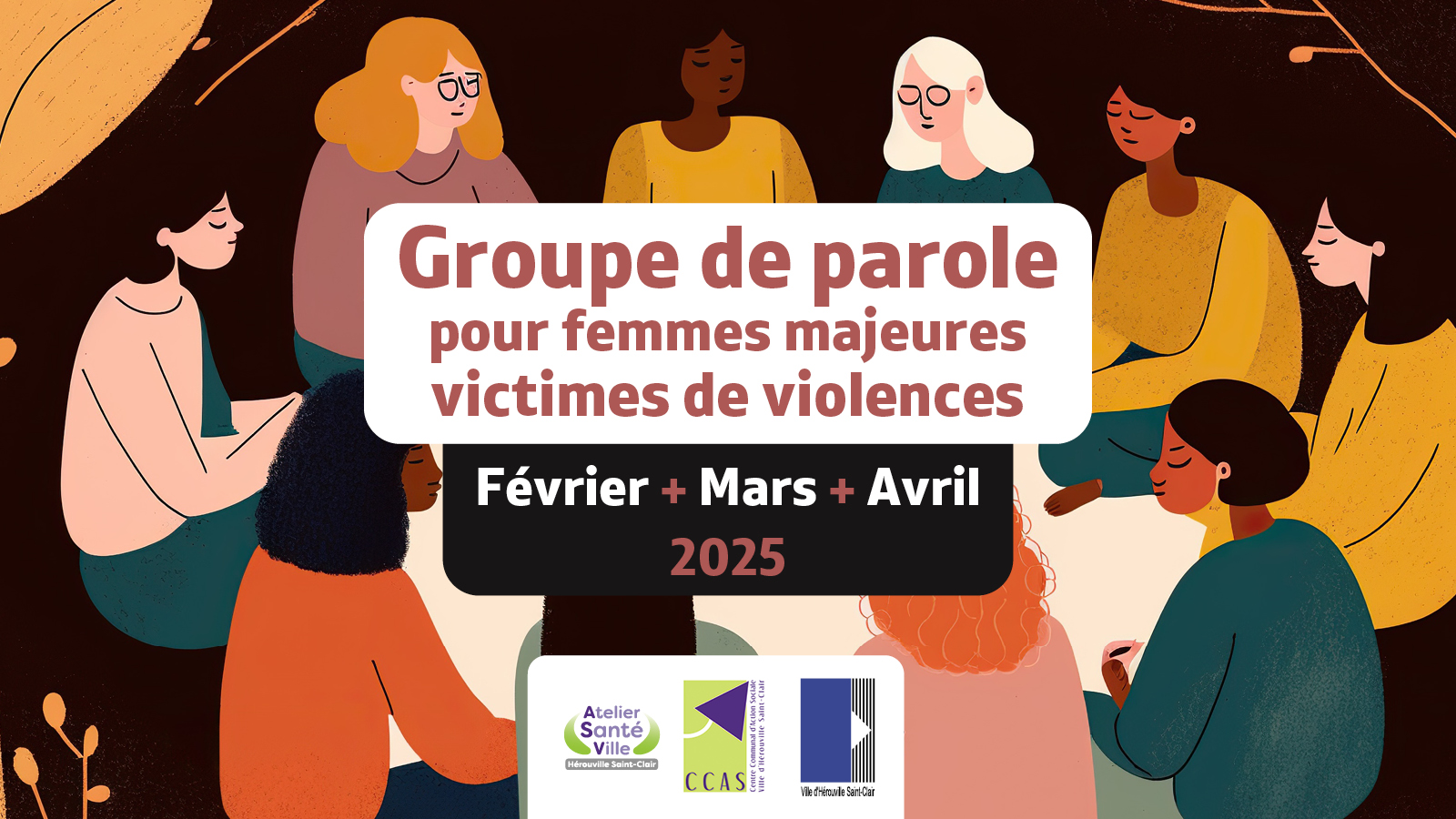 Groupe de parole accessible aux femmes majeures victimes de violences | Hérouville Saint clair